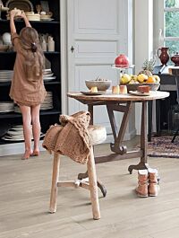 QUICK-STEP LARGO ROBLE DOMINICANO GRIS LPU1663 + BASE AISLANTE + PERFIL